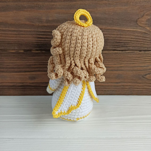 Ravelry: Christmas Angel Doll Ornament pattern by Valerie Burova