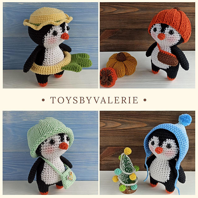 Ravelry: Penguin 4 Seasons pattern by Valerie Burova
