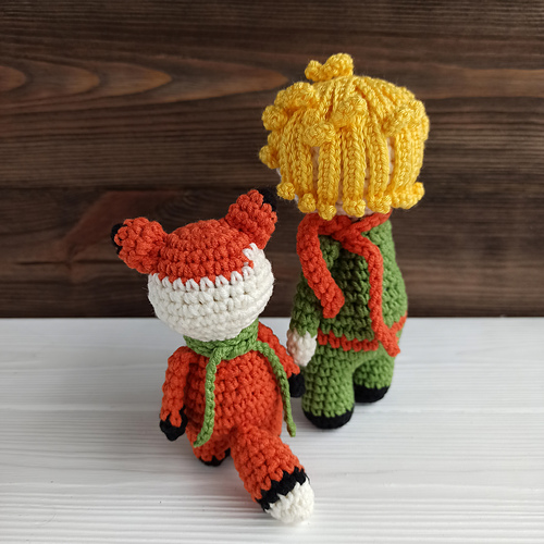 Ravelry: Cute Little Prince And Fox pattern by Valerie Burova
