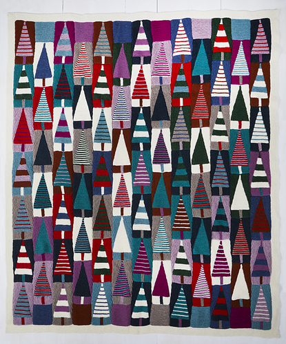 Ravelry: Festive Forest Blanket pattern by Margaret Holzmann