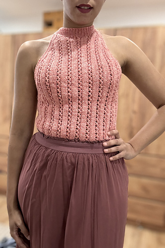Ravelry: Riptide Halter pattern by Jennifer Shiels Toland