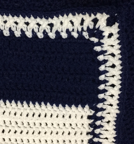 Ravelry: Cross Graphgan/Afghan pattern by Jackie O'Brien