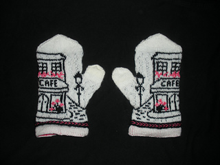 Ravelry: French Cafe Mittens pattern by Veera Seppänen