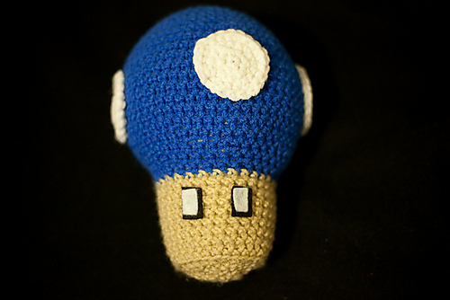 Ravelry: Amigurumi Mario Mushroom pattern by Codi Hudnall