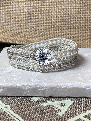 Ravelry: Bead Crochet Wrap Bracelet - 1 to 5 Wraps pattern by Michele ...