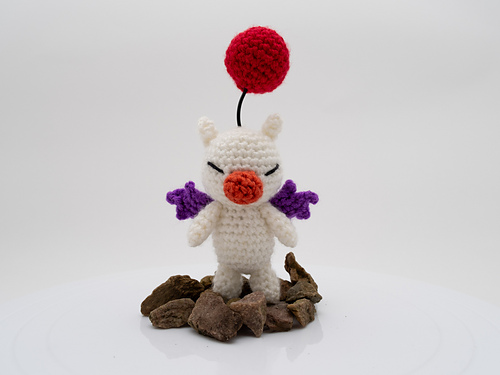 Ravelry: Mini Moogle - Final Fantasy pattern by Vera Kroese