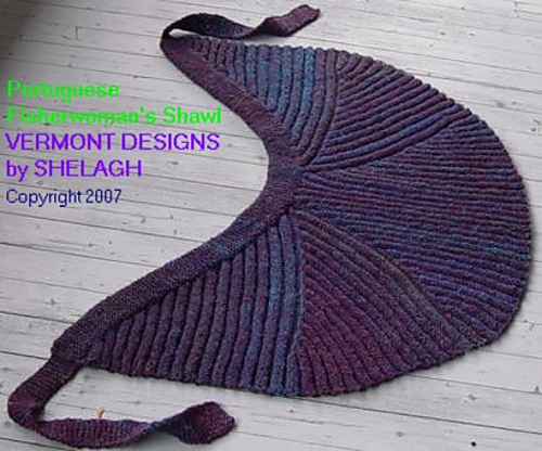 Ravelry: Portuguese Fisherwoman's Shawl pattern by Shelagh Smith