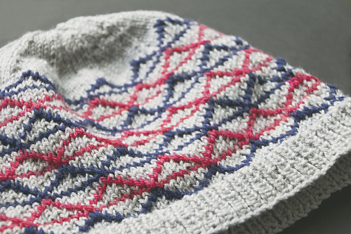 Ravelry: Triplicity Geometric Hat pattern by Veronica Macaulay