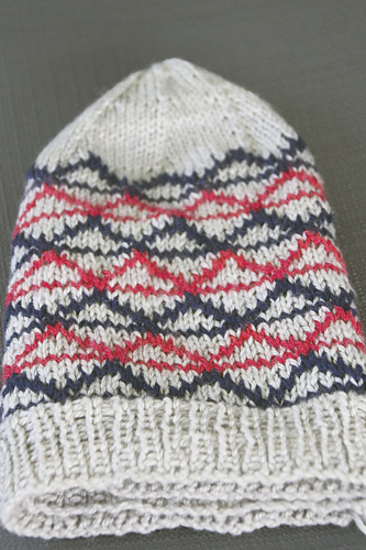 Ravelry: Triplicity Geometric Hat pattern by Veronica Macaulay