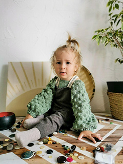 Ravelry: “Princess Bobble” jumper pattern by Veronika Ryzhkova