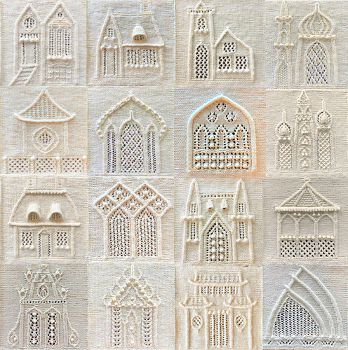 Ravelry: 3-D Architecture Squares - patterns
