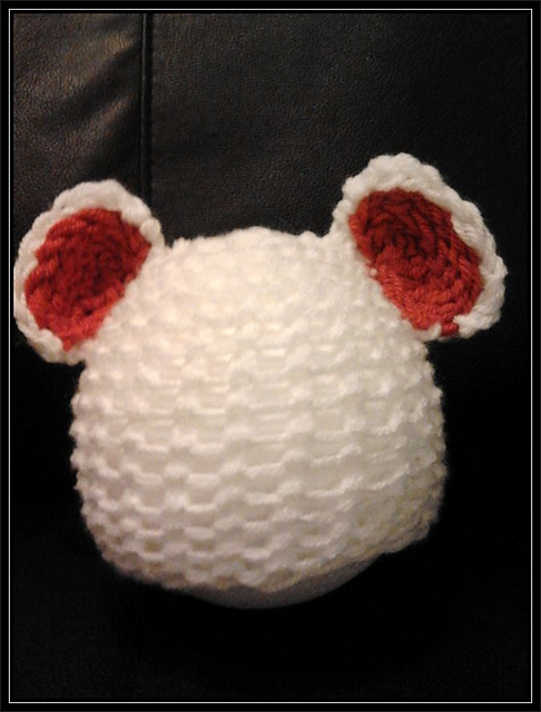 Ravelry: Bear/Mouse hat (Loom knit) pattern by Vickie Klement