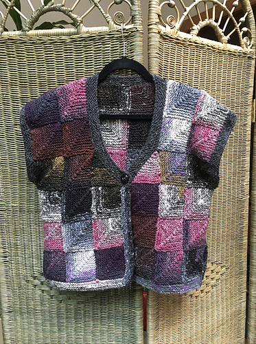Ravelry: Mitered Square Vest pattern by Nazanin S. Fard
