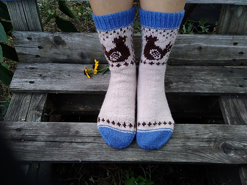 Ravelry: Cute Chicken Socks pattern by Svetlana Gibadullina