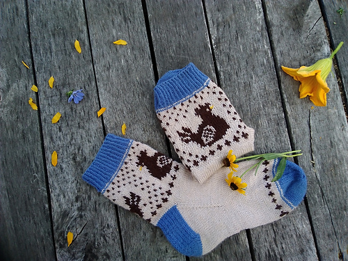 Ravelry: Cute Chicken Socks pattern by Svetlana Gibadullina
