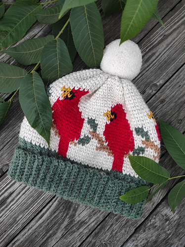 Ravelry: Cardinal Bird hat pattern by Svetlana Gibadullina