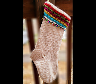 Ravelry: Festive Stocking pattern by Victoria Myers