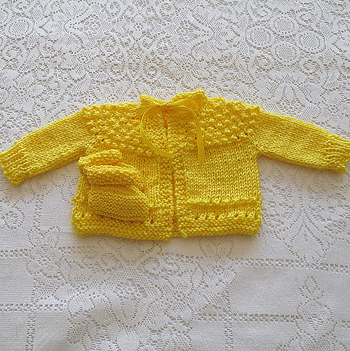 Ravelry: 5 Hour Baby Sweater pattern by Beverly A. Qualheim, Jennifer ...