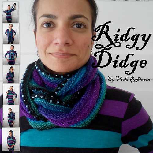 Ravelry: Ridgy Didge pattern by Vicki Robinson