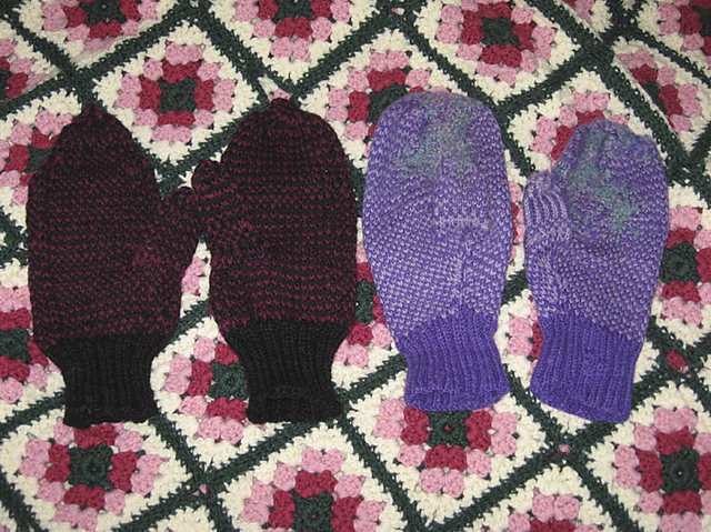 Ravelry: Maritime double-knit mittens pattern by K. V. Johansen