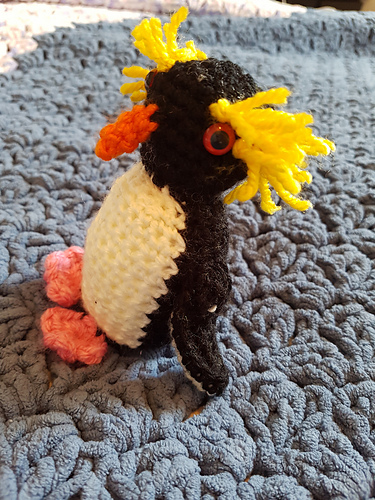 Ravelry: Roxy the Rockhopper Penguin pattern by Vicky Staden