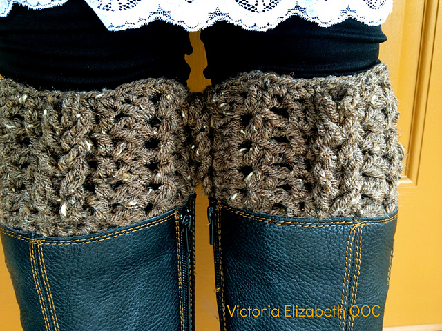 Ravelry: Braided Boot Cuffs by VEQOC pattern by Victoria Davis