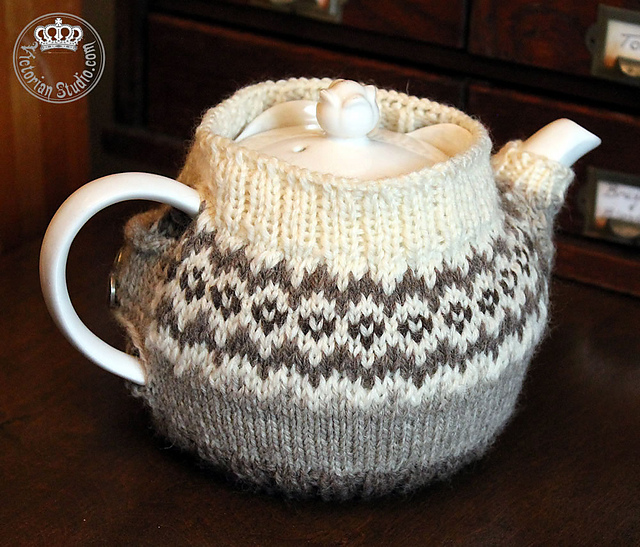 Ravelry: VictorianStudio's Cozy Nordic Tea Sweater