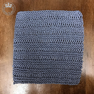 Ravelry: VictorianStudio's Blue Dishcloth