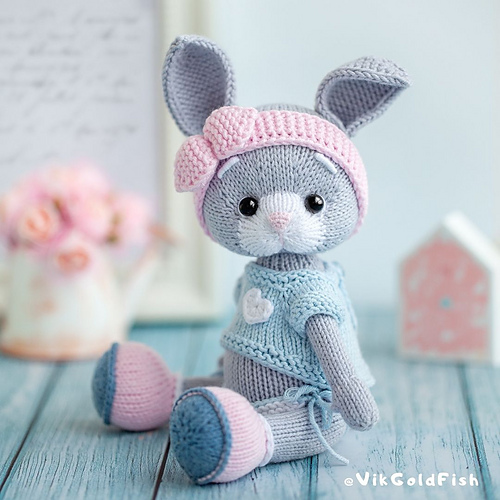 Ravelry: Knitted Rabbit pattern by Viktoriya Savintseva