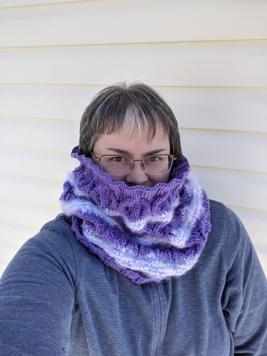 Ravelry: Prairie Smoke Cowl pattern by Vikki Perkins