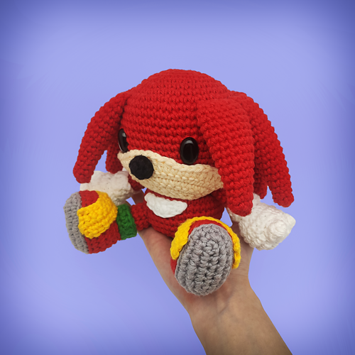 Ravelry: Sonic, Tails & Knuckles pattern by Erin Kim