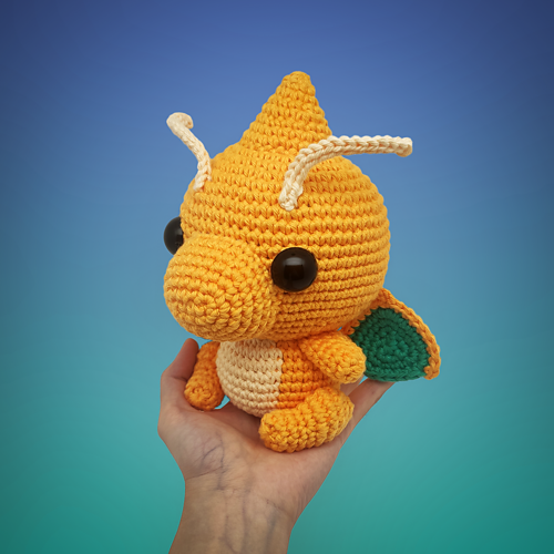 Ravelry: Dratini, Dragonair & Dragonite pattern by Erin Kim