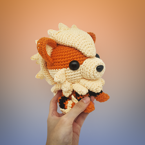 Ravelry: Growlithe & Arcanine pattern by Erin Kim