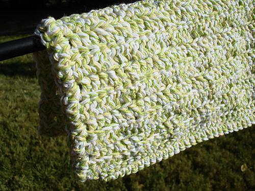 Ravelry: Extra Large Spa Cloth pattern by Jennifer Kaye