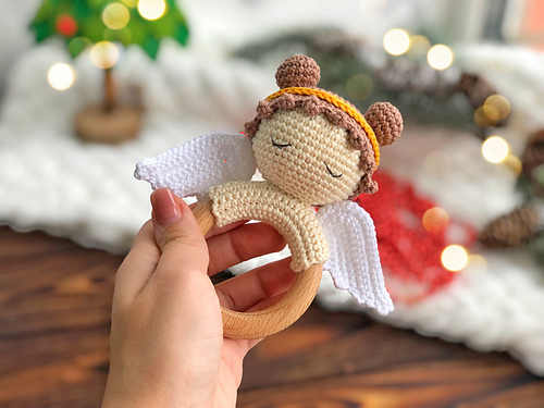 Ravelry: Angel Baby Rattle/Teether pattern by Vinera Eyer