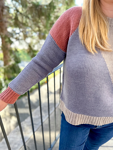 Ravelry: Influencer Sweater pattern by Jennifer Lovett