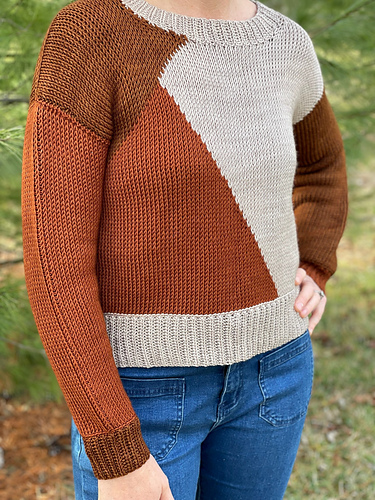 Ravelry: Influencer Sweater pattern by Jennifer Lovett