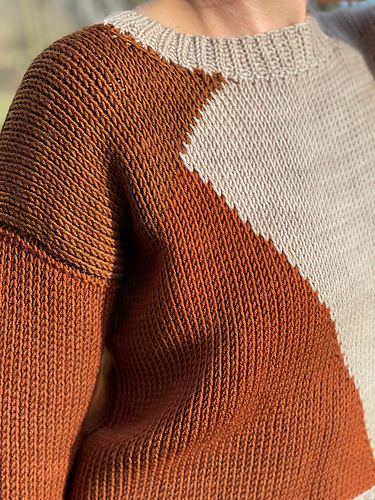 Ravelry: Influencer Sweater pattern by Jennifer Lovett