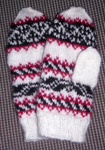Ravelry: North Iceland Mittens pattern by Marcia Lewandowski