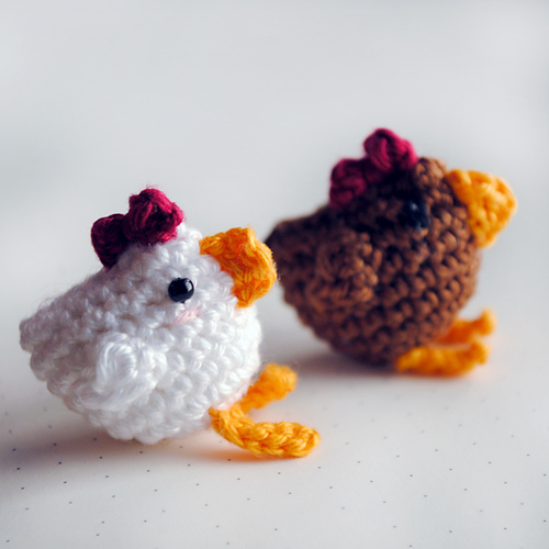 Ravelry: Tiny Chicken pattern by The Wandering Deer