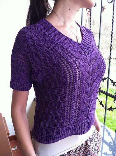 Ravelry: Cottage Pull pattern by Anny Blatt