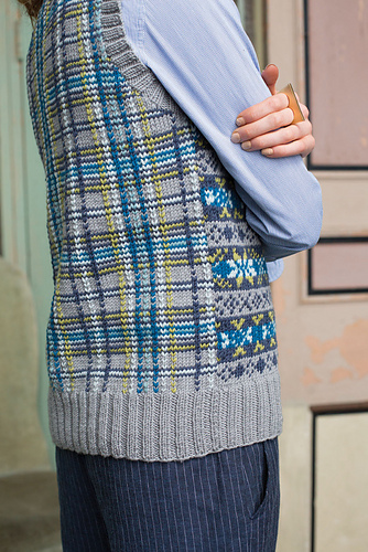 Ravelry: #05 Fair Isle Vest pattern by Yoko Hatta (風工房)