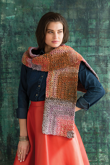 Ravelry: #26 Mitered Square Scarf pattern by Nirmal Khalsa