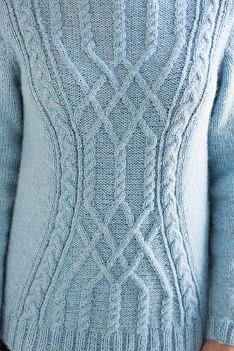 Ravelry: #02 Hourglass Cable Pullover pattern by Patty Lyons