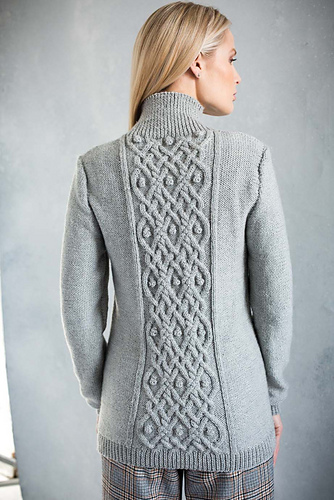 Ravelry: #05 Cable Panel Pullover pattern by Melissa Leapman