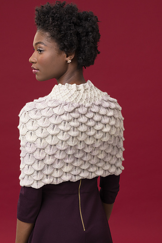 Ravelry: #17 Feather Cowl pattern by Alexandra Davidoff