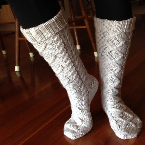 Ravelry: Fish Lips Kiss Heel pattern by Sox Therapist