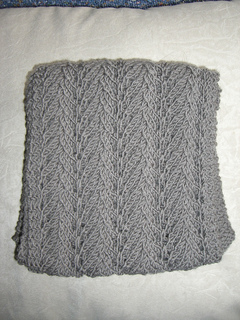 Ravelry: Vonraveller's Strangling Vines Lace Scarf in Brown