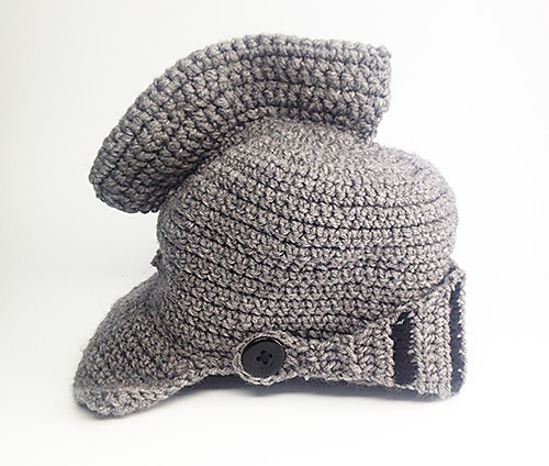 Ravelry: Burgonet Crochet Knights Helmet pattern by Sher Marchman-Day