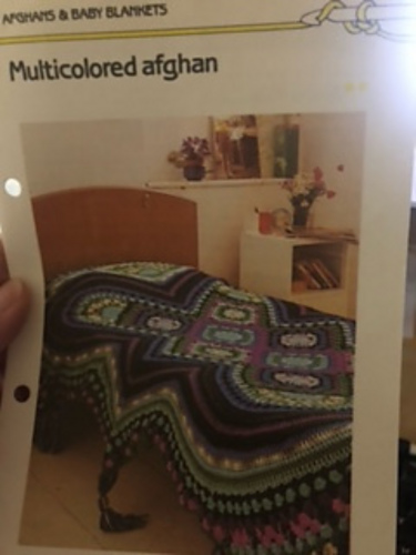 Ravelry: Multicolored Afghan pattern by Marshall Cavendish Ltd.